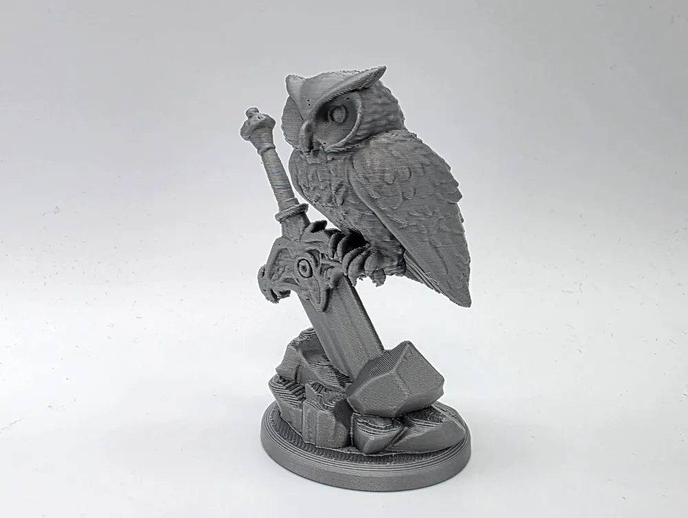 Owl on the Sword Miniature 2 by Triple G Workshop MakerWorld: Download ...