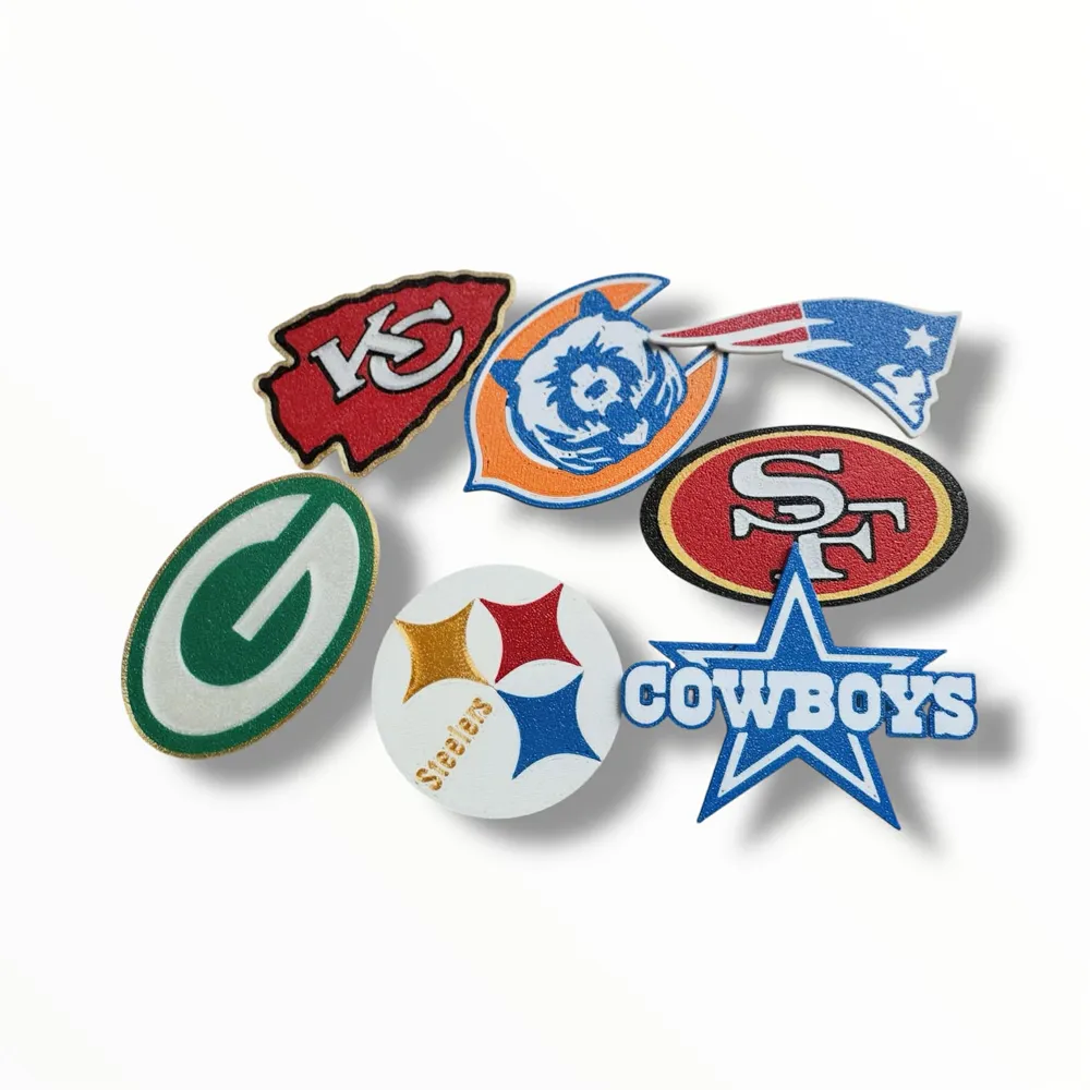 NFL Logos - Free 3D Print Model - MakerWorld