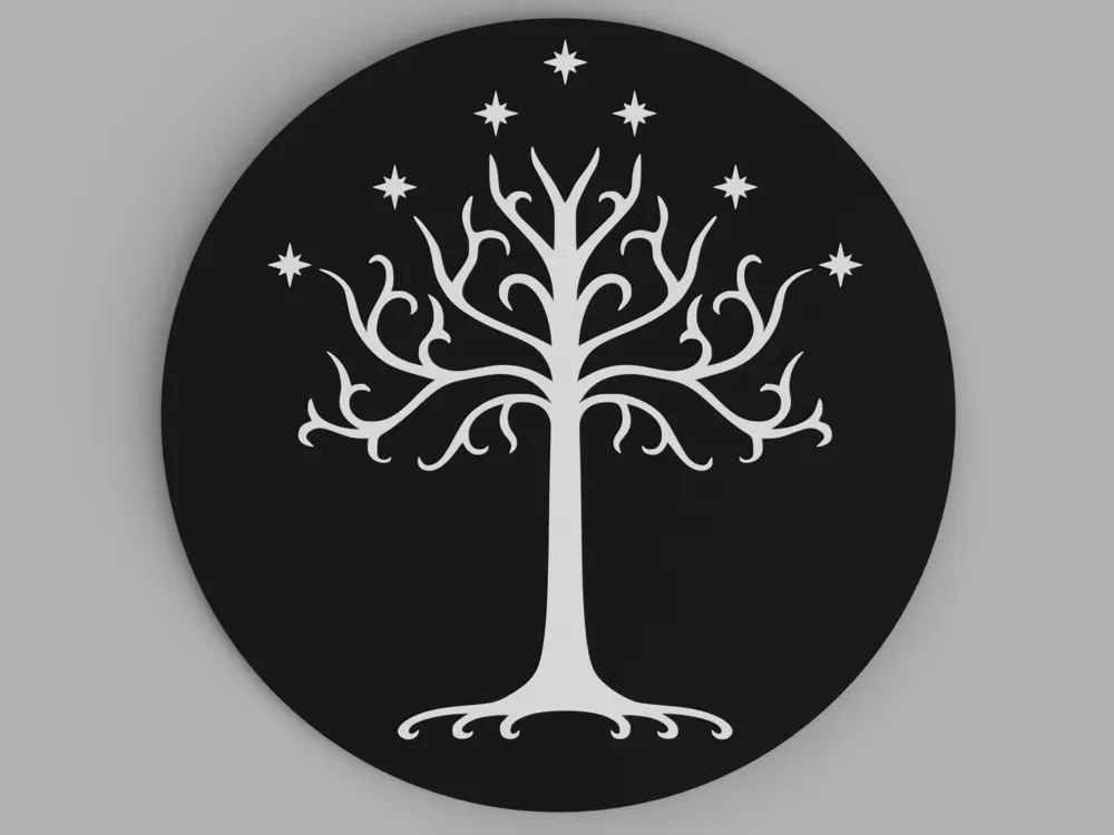 LOTR - Lord of the Rings - Tree of Gondor by jakubhroch - MakerWorld
