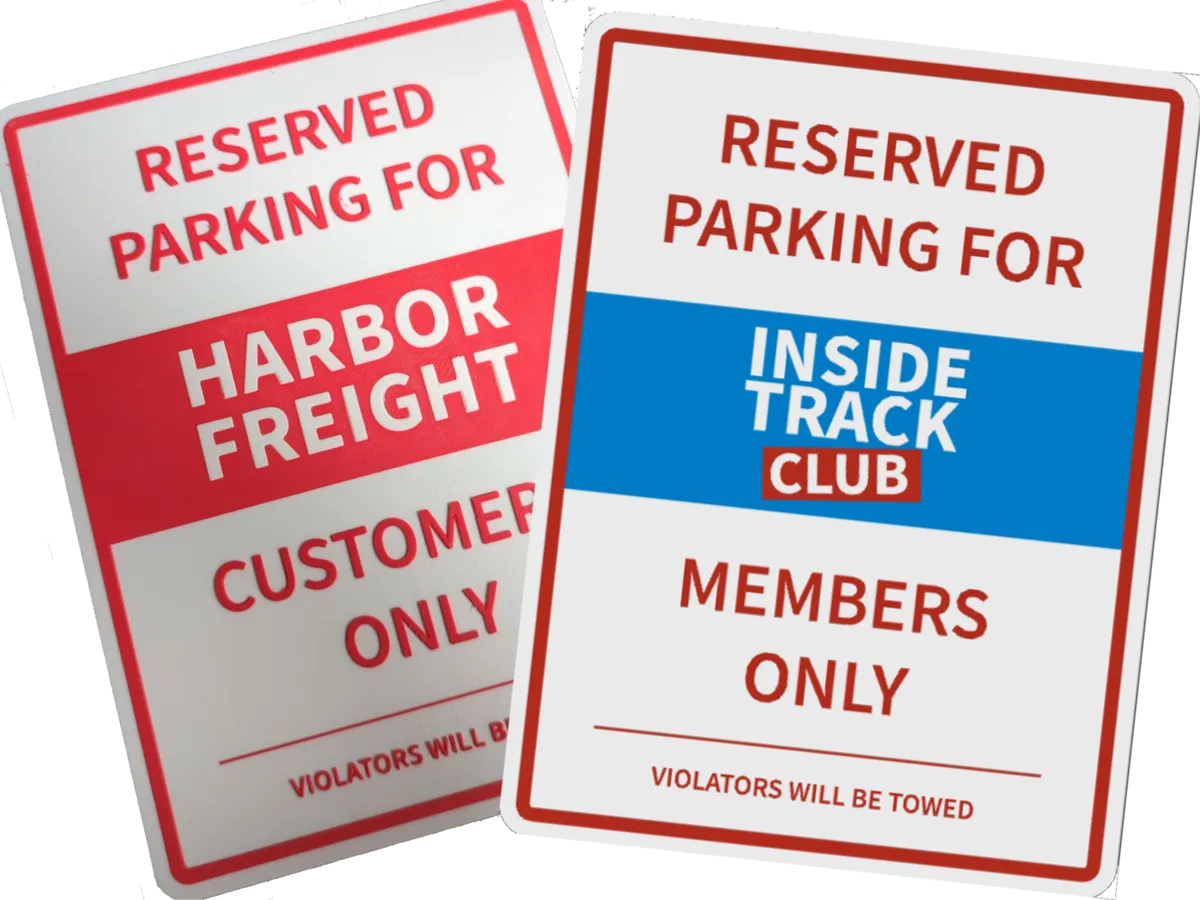 Harbor Freight + ITC Panneau de stationnement - Modèle d'Impression 3D ...