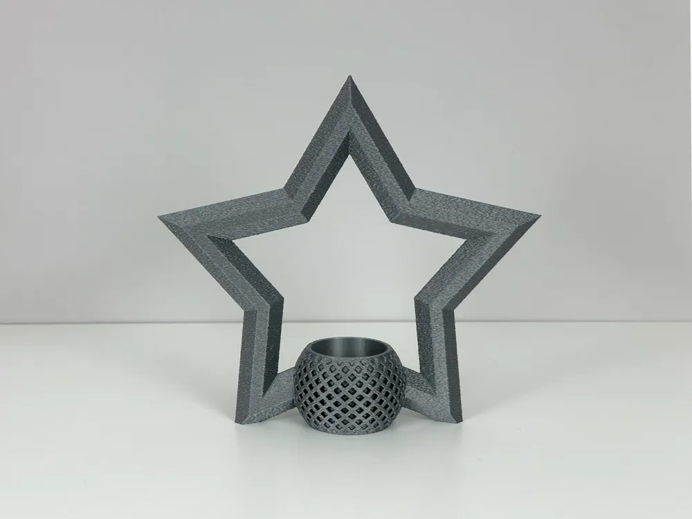 Designer Star Tea Light Holder by Maxx Design MakerWorld: Download Free ...