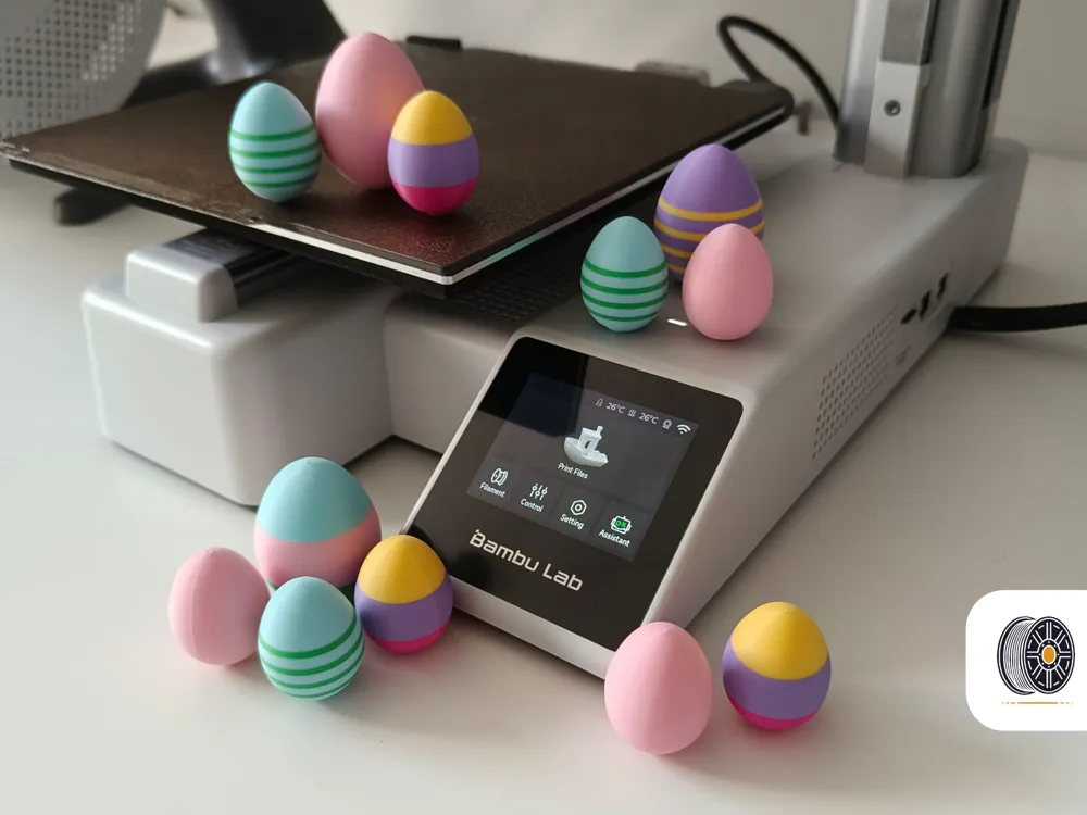 Cute Mini Easter Eggs For Egg Hunt | 3 Variations - Free 3D Print Model ...