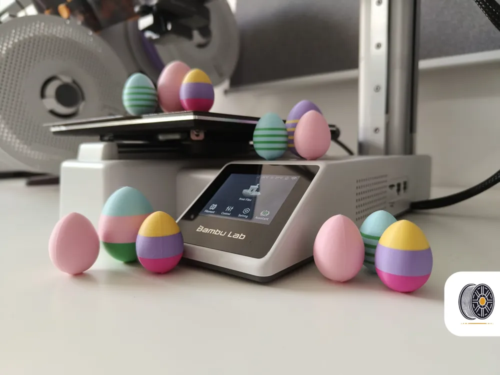 Cute Mini Easter Eggs For Egg Hunt | 3 Variations - Free 3D Print Model ...