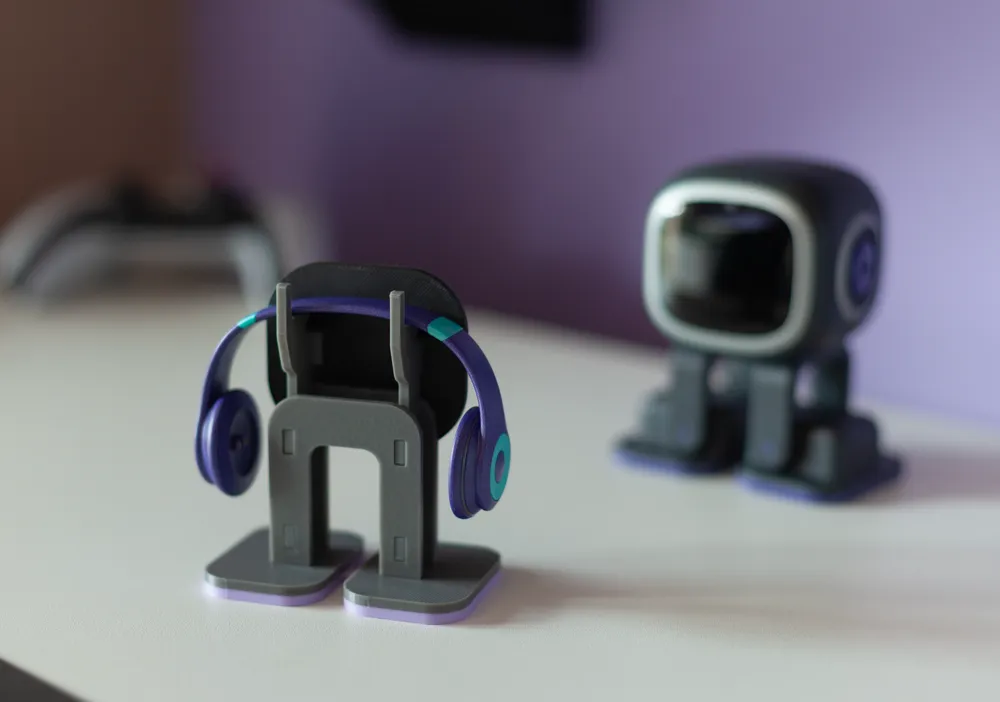 Emo Schreibtisch-Haustier-Roboter-Kopfhörer-Display/-Halter/-Ständer ...