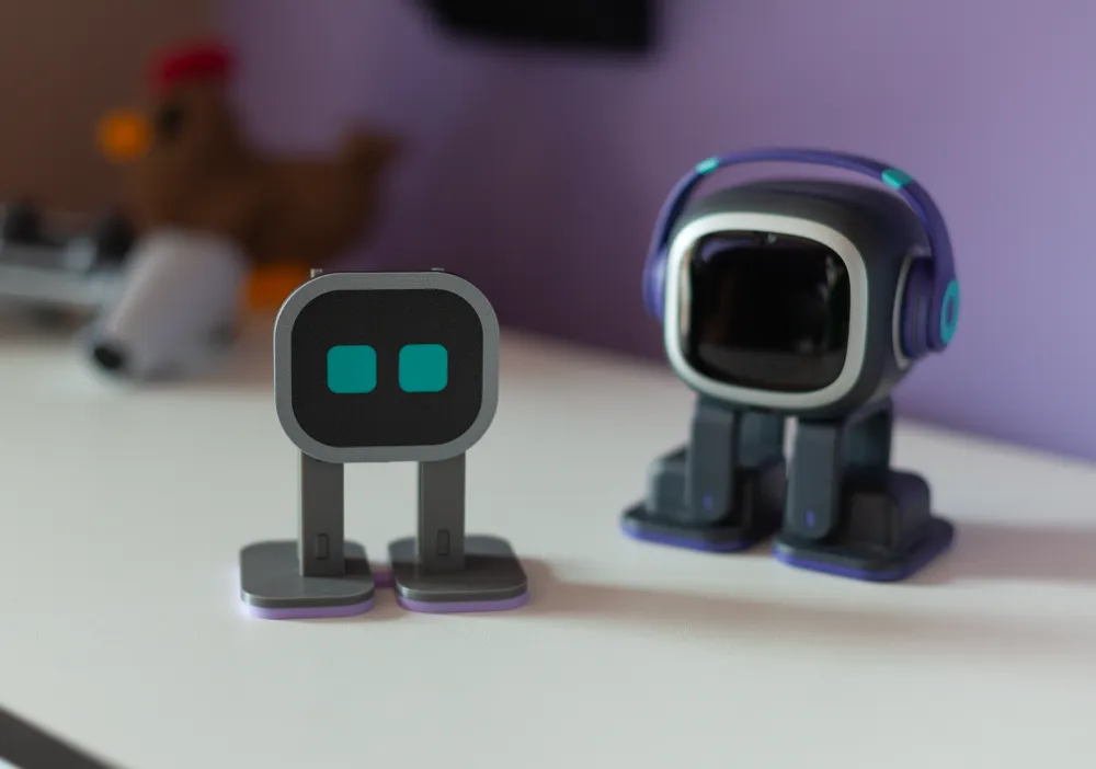 Emo Schreibtisch-Haustier-Roboter-Kopfhörer-Display/-Halter/-Ständer ...