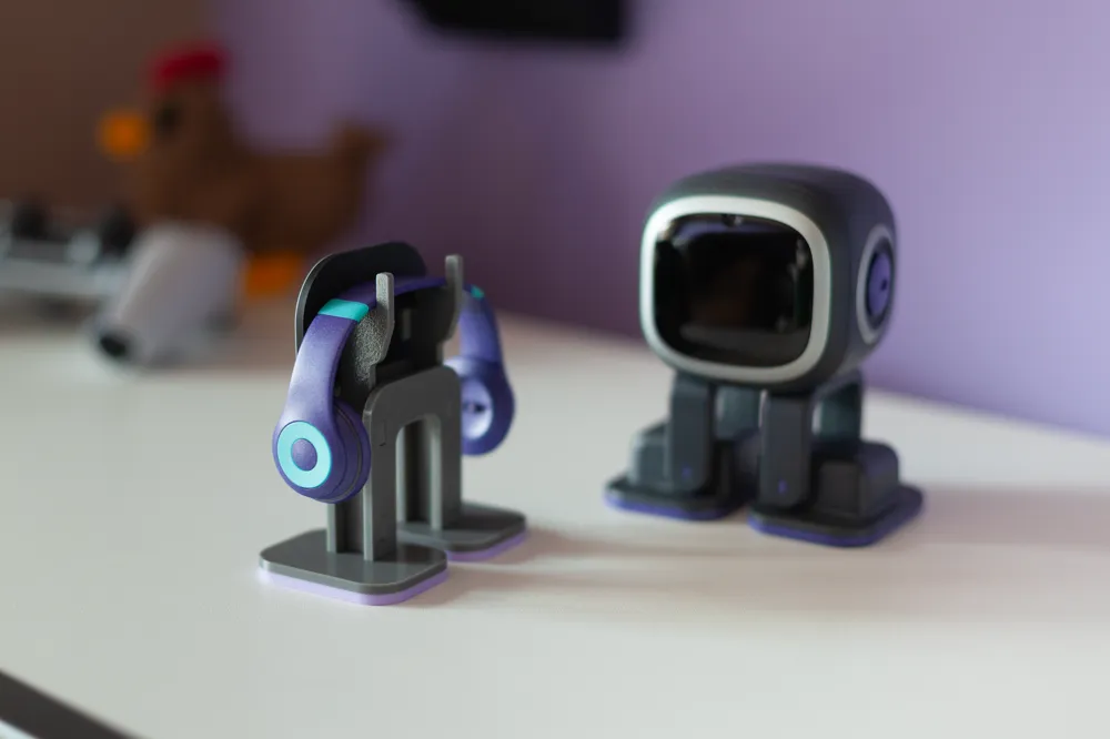 Emo Schreibtisch-Haustier-Roboter-Kopfhörer-Display/-Halter/-Ständer ...