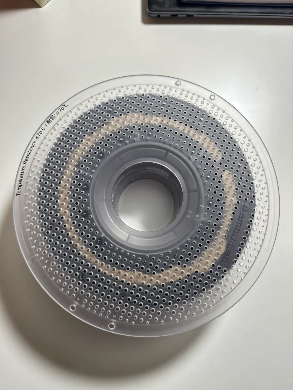 Polymaker 500g spool to Bambu spool adapter Remixed by arck11 - MakerWorld