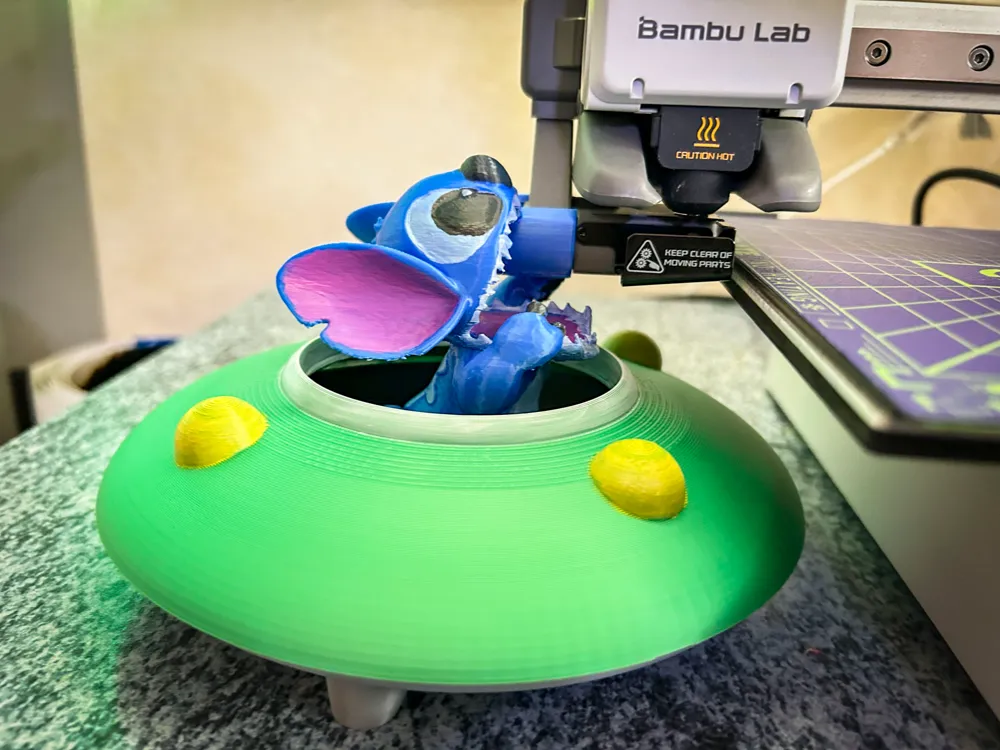 Stitch Poop Collector für Bambu Lab A1 & A1 Mini by Master Calibär ...