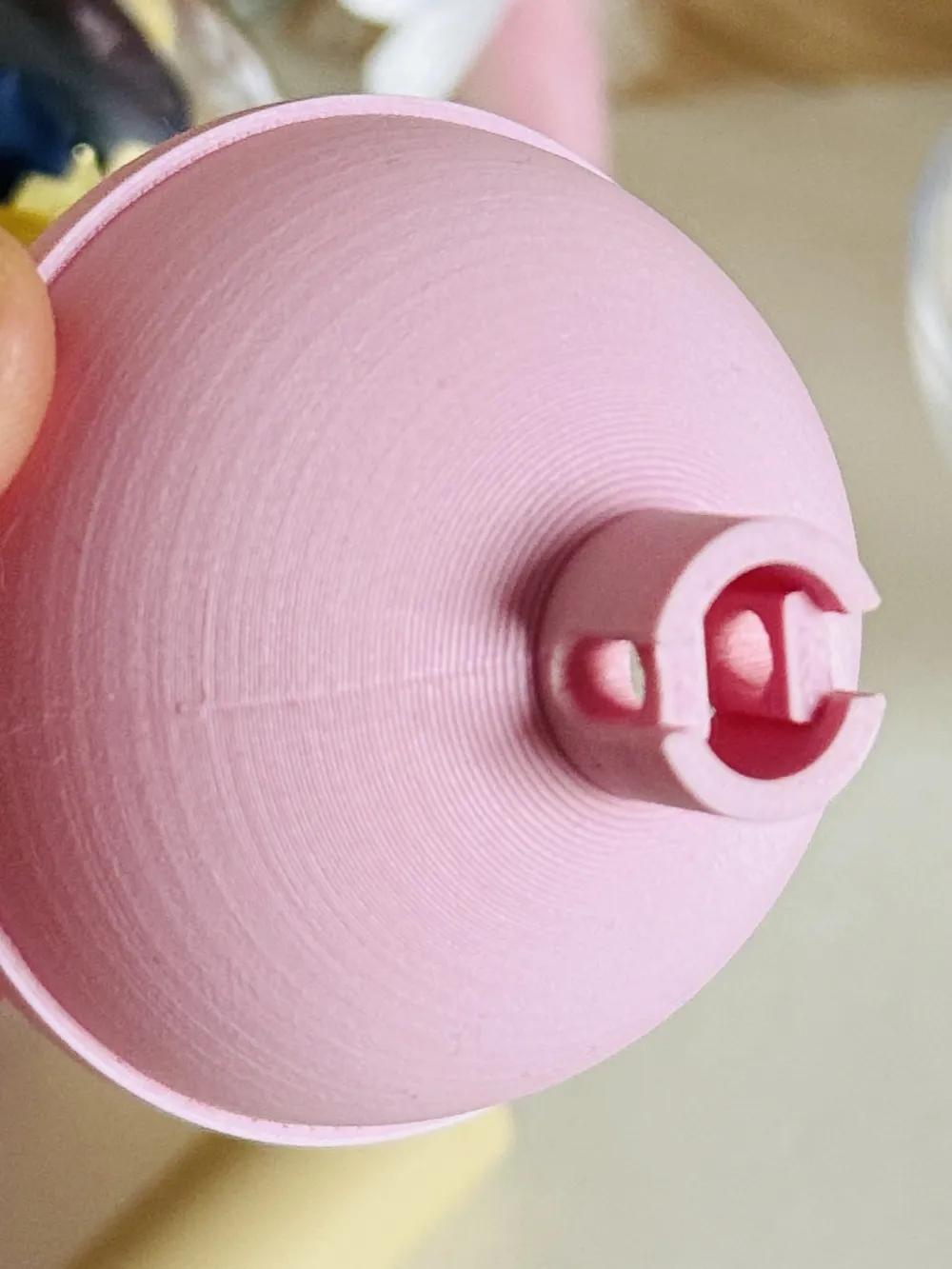 Lollipop or Rattle from Fillable Christmas Bauble - Free 3D Print Model ...