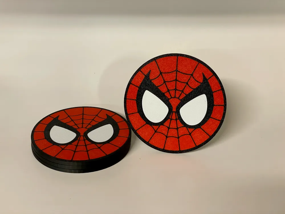 Coaster - Spider-Man by Average3DPrints - MakerWorld