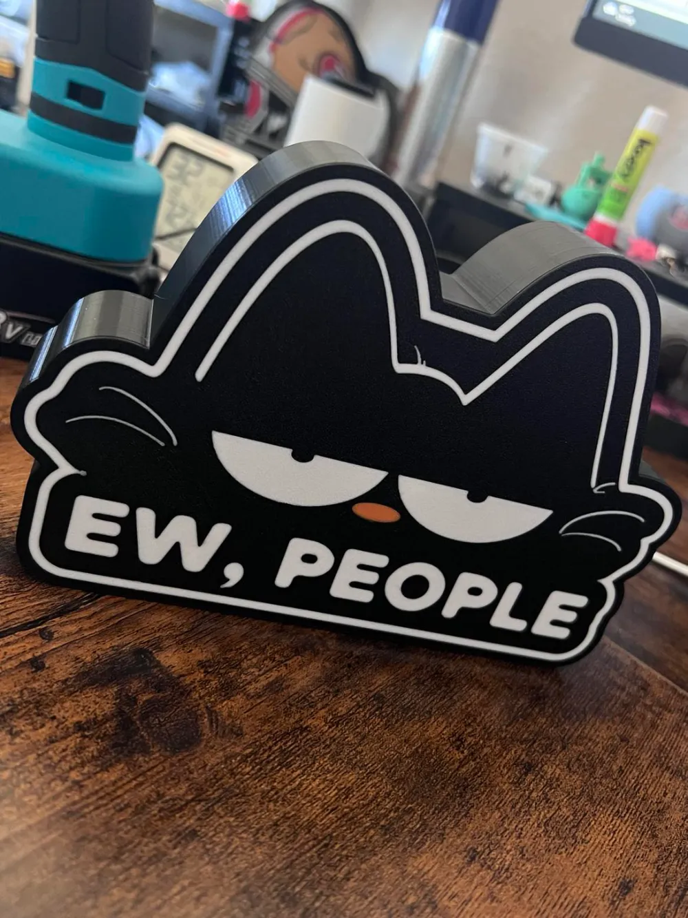 EW People LED Sign by Geek Genius Collective - MakerWorld