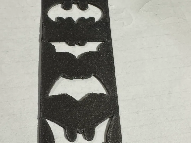 Batman Bookmark Stencil by Niki Atanasov - MakerWorld