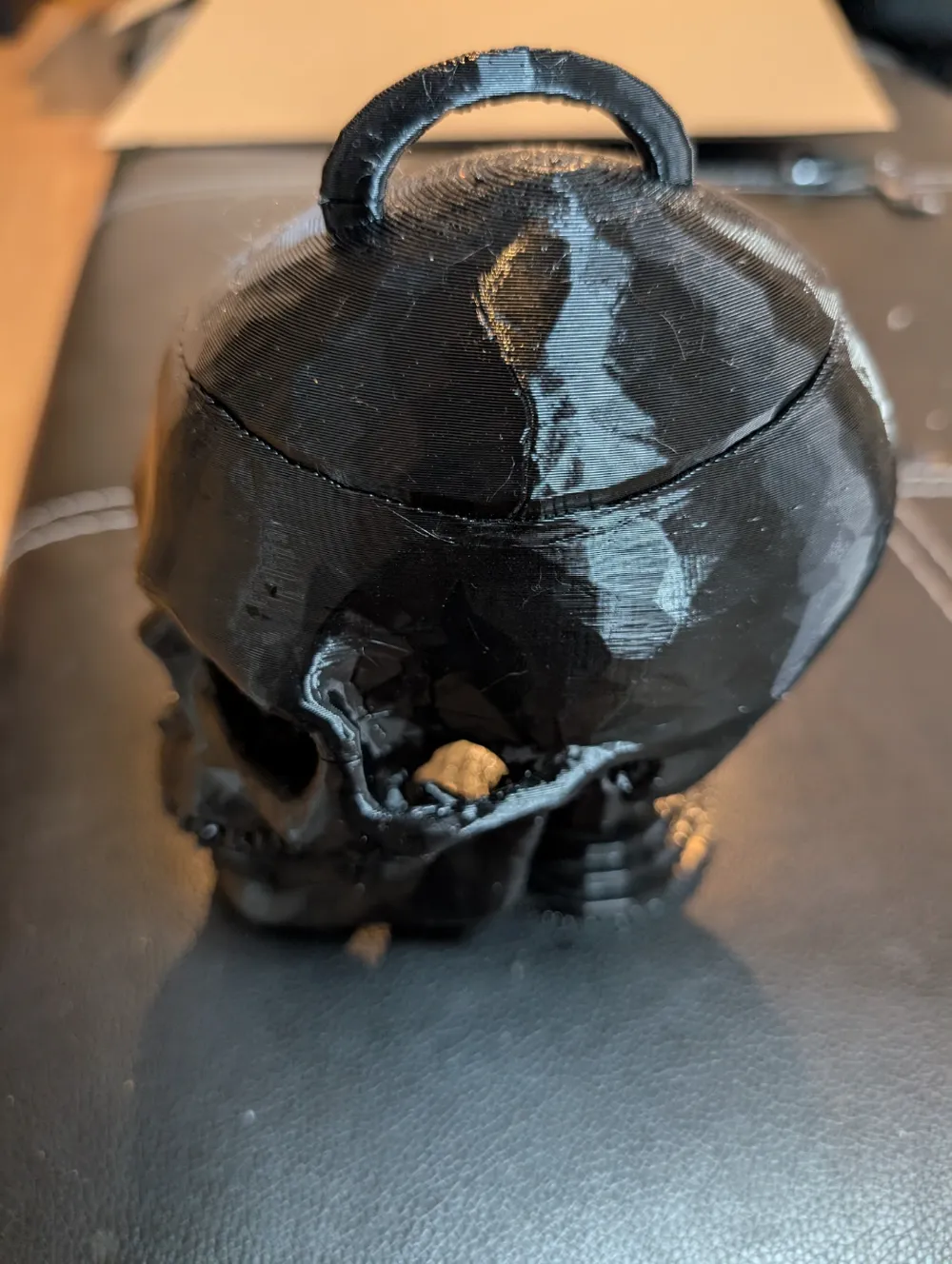 Mind Locker—A Skull-Shaped Bowl - Free 3D Print Model - MakerWorld