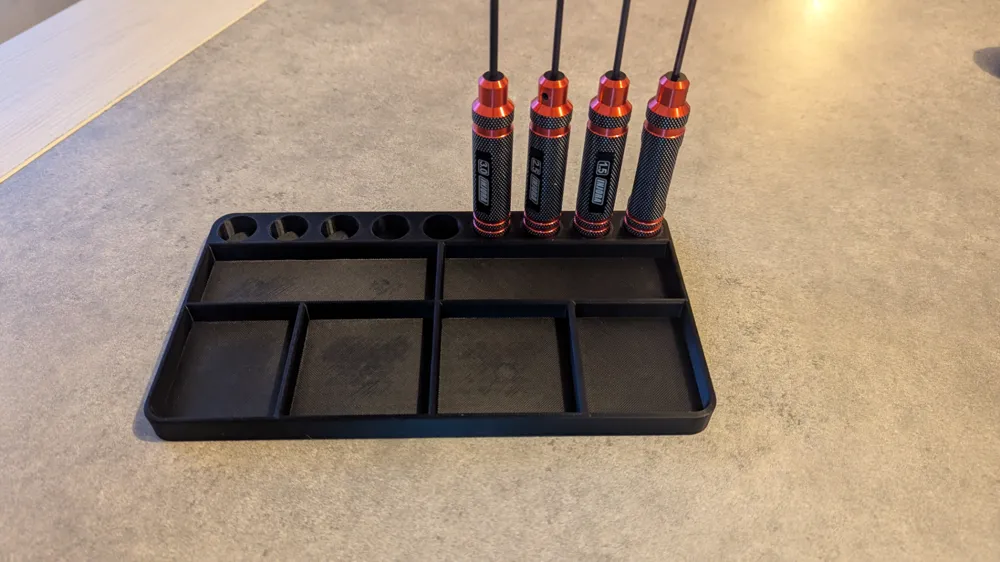 Magnetic RC Screw and Tool Tray by Victor - MakerWorld