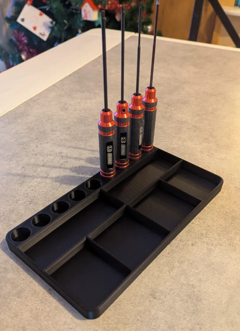 Magnetic RC Screw and Tool Tray by Victor - MakerWorld