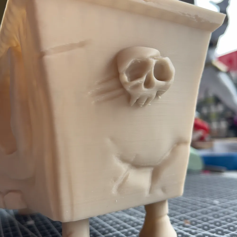 The Abandoned Skull Vessel - Free 3D Print Model - MakerWorld