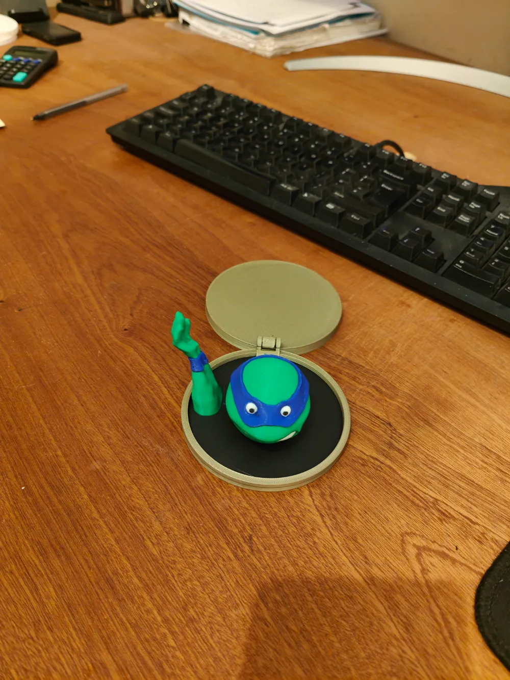 TMNT Ninja Turtle desk ornament by crabstiks MakerWorld: Download Free ...