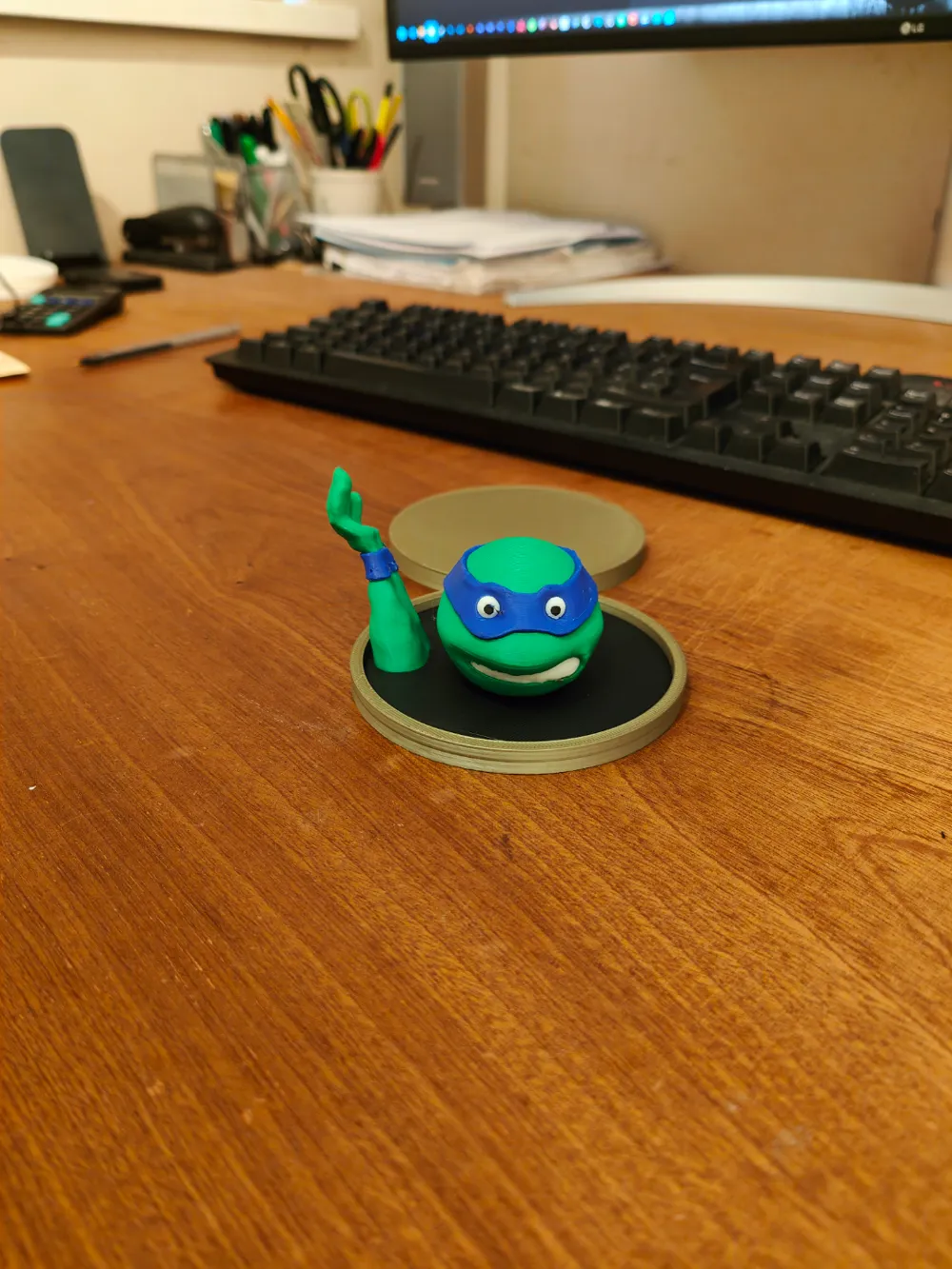 TMNT Ninja Turtle desk ornament by crabstiks MakerWorld: Download Free ...