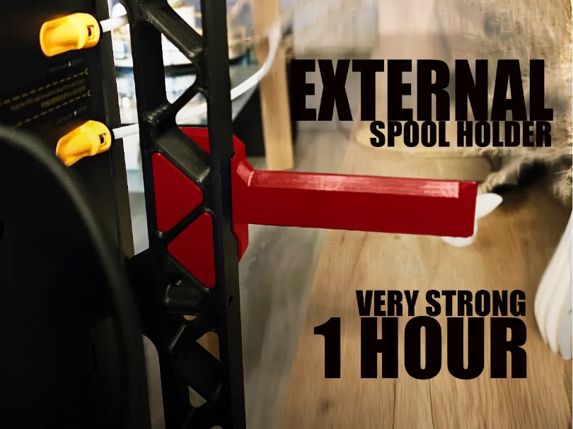 External Spool Holder – AMS Flipper edition - Free 3D Print Model ...