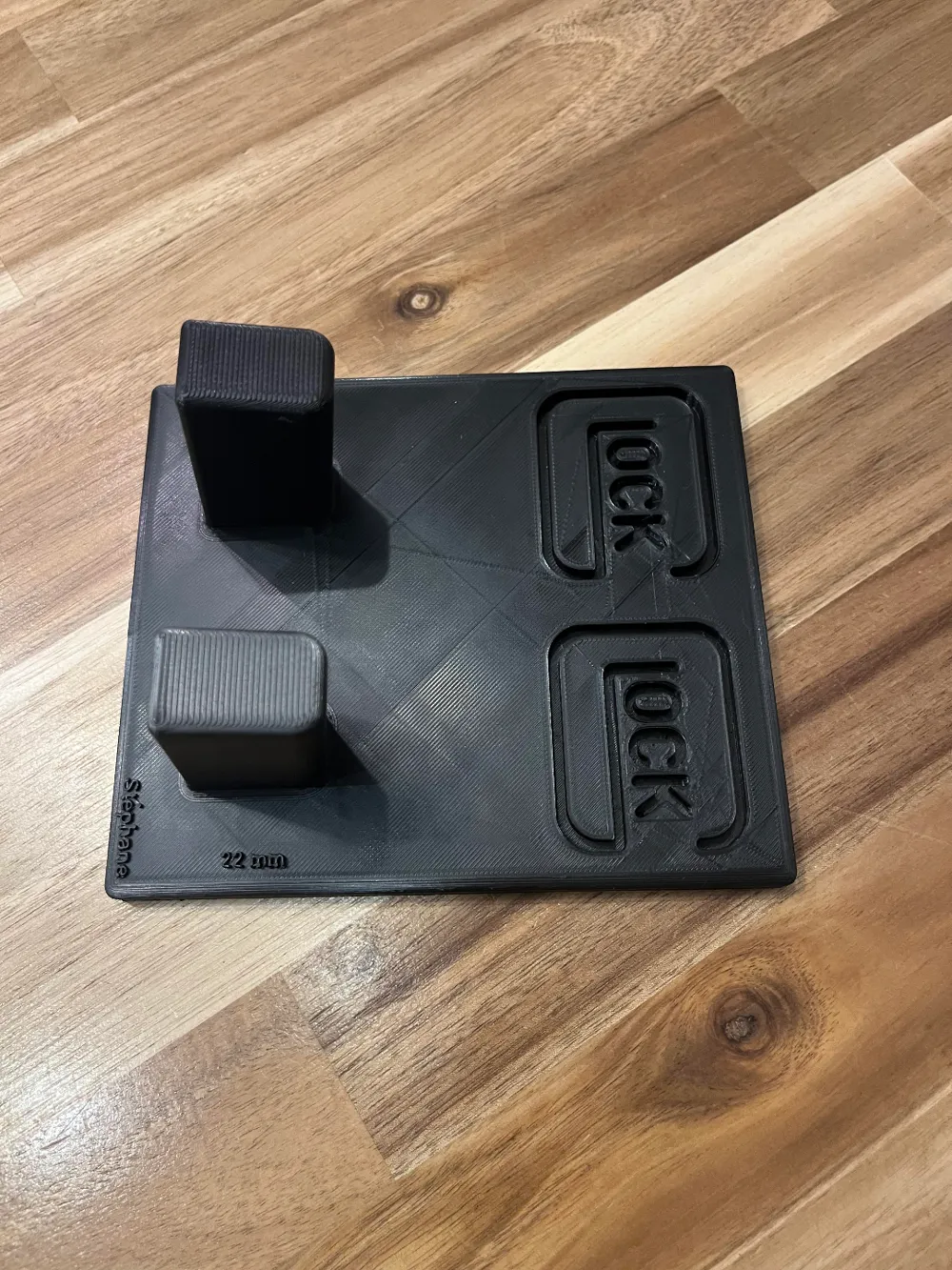 Base double Glock for stand by Lucie 3D - MakerWorld