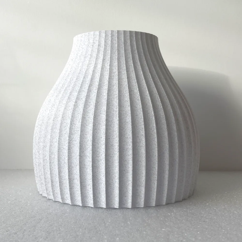 Onion Vase or Planter in Marble effect PLA by HOUSE AND GARDEN LIVING ...