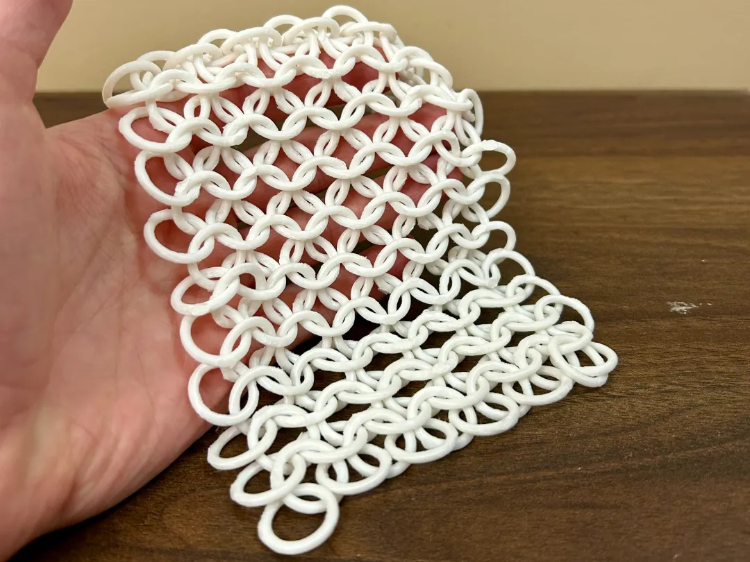 Medieval Chainmail (No supports) - Free 3D Print Model - MakerWorld