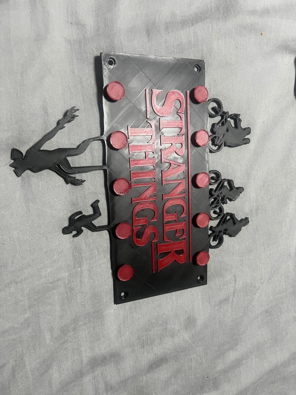 Pared al Revés – Llavero de Pared de Stranger Things - Modelo de ...