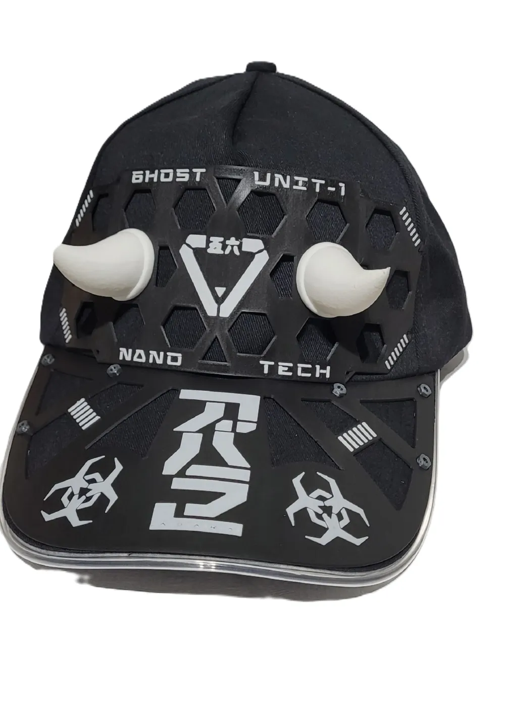 Cyberpunk / Techwear Basecap - Free 3D Print Model - MakerWorld