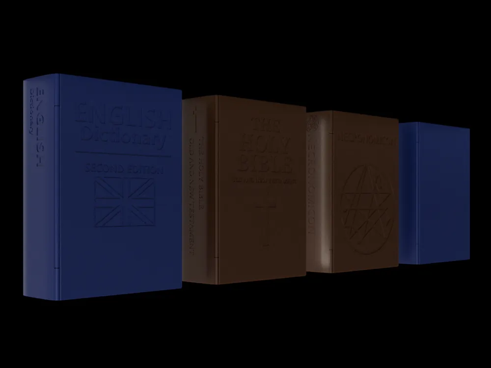 Secret Book Safe – 4 Cover Variants / 2 Sizes - Free 3D Print Model ...