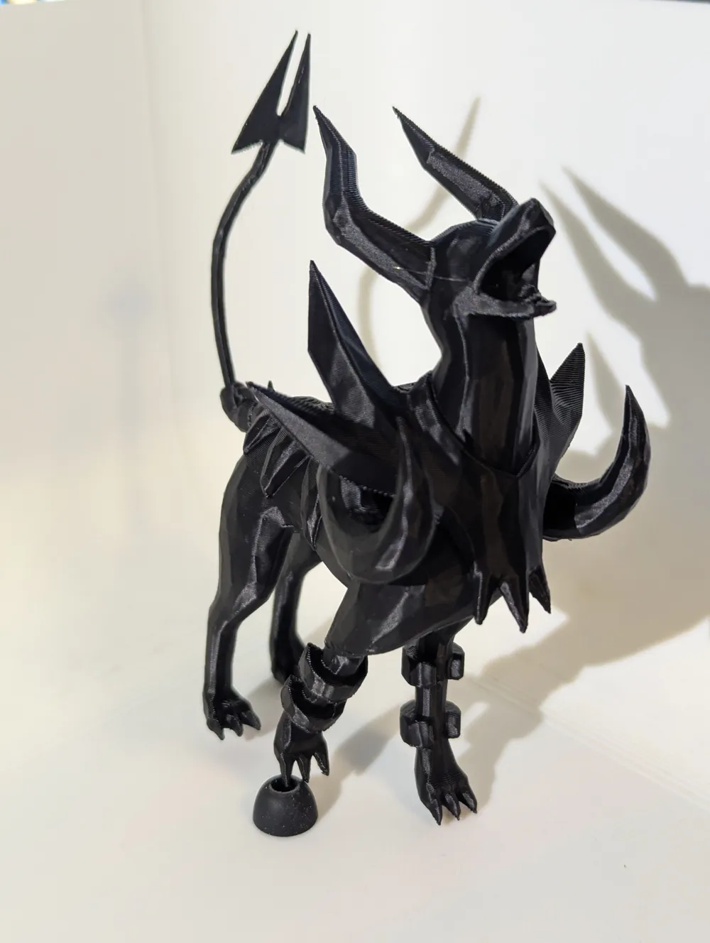 Mega Houndoom Roaring Low Poly by CMB3D_DesignsMakerWorld: Download ...