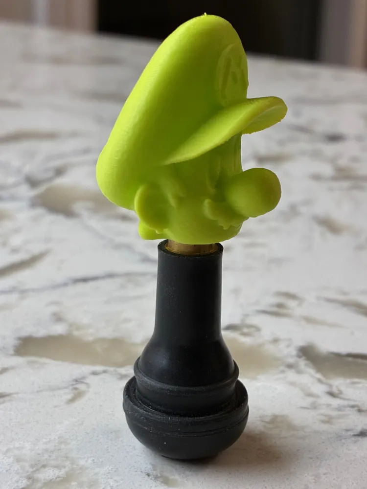SUPER MARIO VALVE STEM CAP - Free 3D Print Model - MakerWorld
