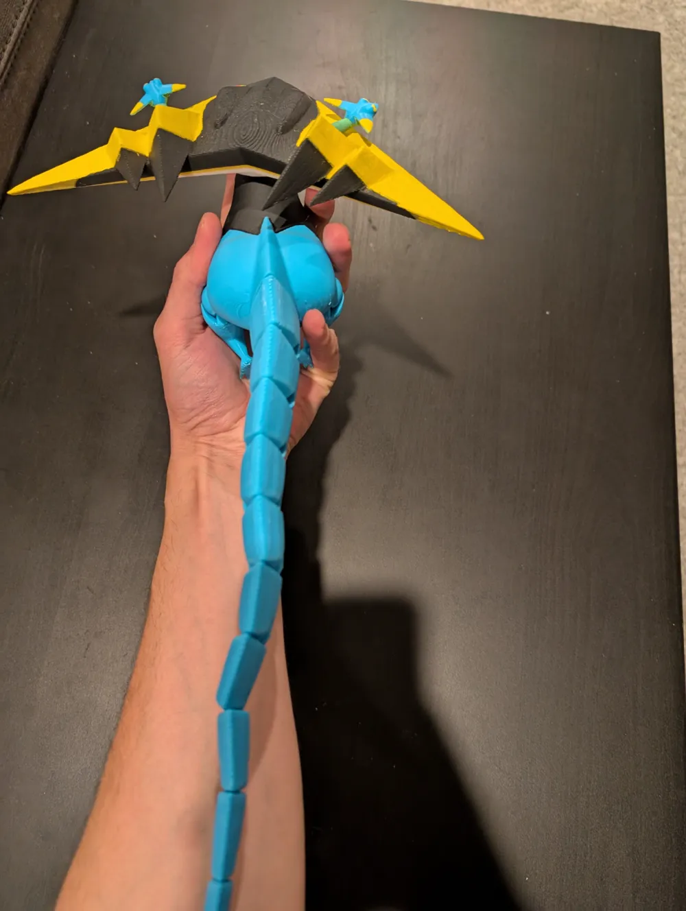 Shiny Dragapult w/ magnetic Dreepy (Articulated) - Free 3D Print Model ...