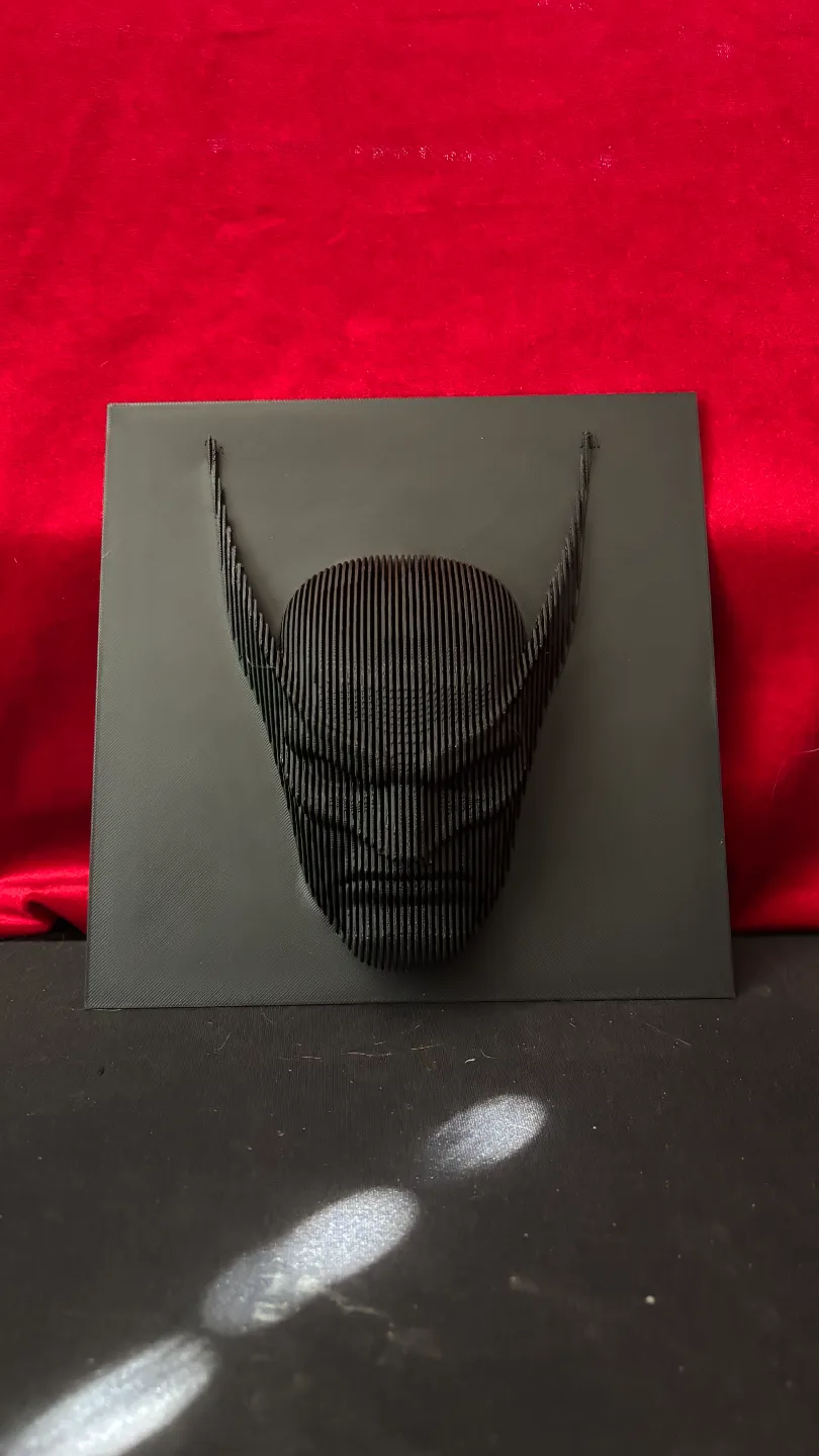Wolverine Layered Sculpture by Sean Ryle - MakerWorld