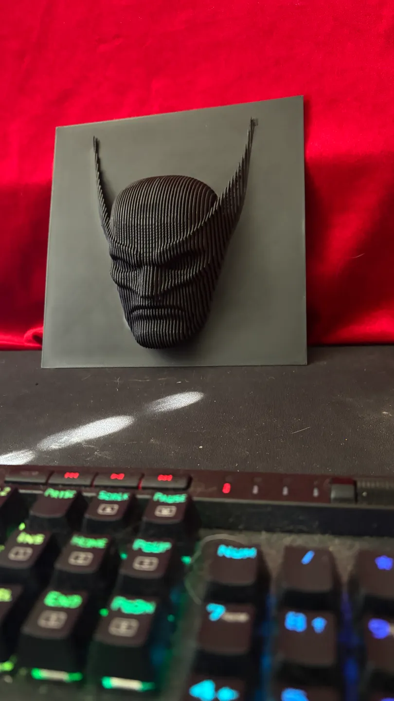 Wolverine Layered Sculpture by Sean Ryle - MakerWorld