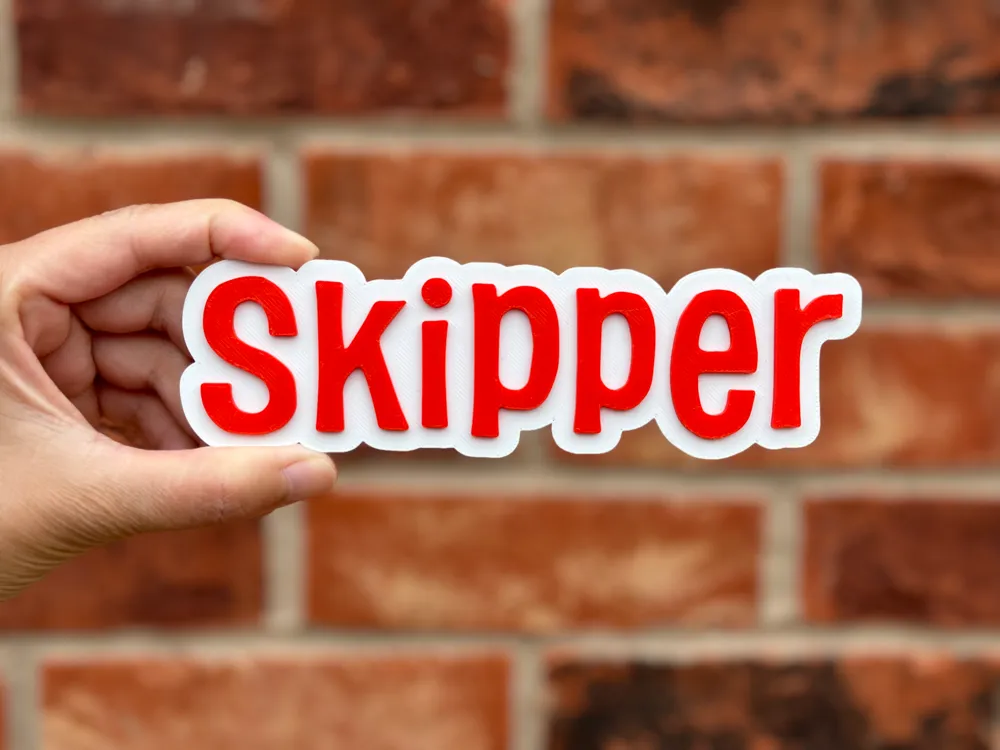 Barbie Skipper Logo by FatDog - MakerWorld