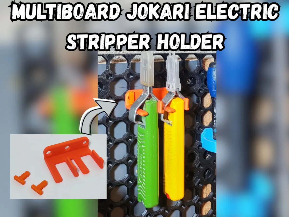 Multiboard Jokari Abisolierzangenhalter – Kostenloses 3D-Druckmodell ...
