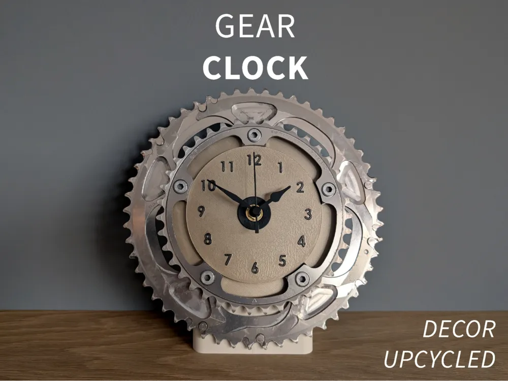 Gear Clock by Studio Modulus MakerWorld: Download Free 3D Models