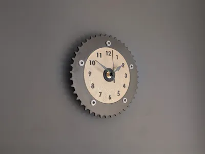 Gear Clock by Studio Modulus MakerWorld: Download Free 3D Models