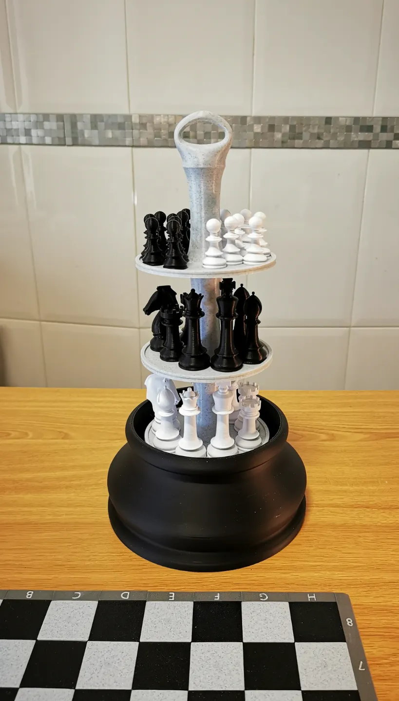 Rook chess chest - Free 3D Print Model - MakerWorld