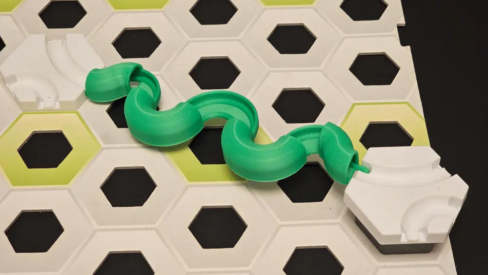 Snake rail - Gravitrax compatible part by MD3DPrintStudio - MakerWorld