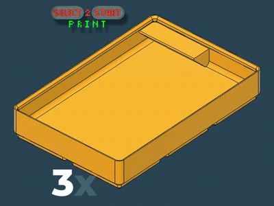 5x4x2,5 Bin | Lable | Gridfinity