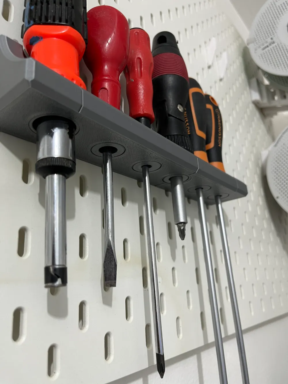 Skadis Heavy Duty Screwdriver Holder Modular Set - Free 3D Print Model ...