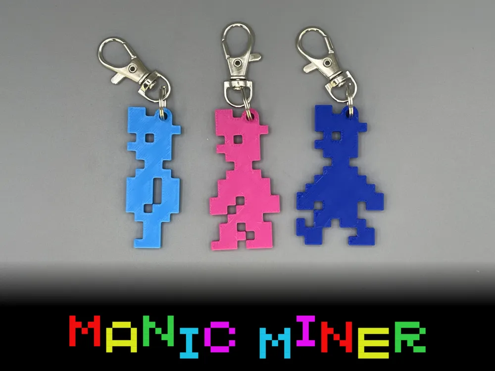 Willy from Manic Miner & Jet Set Willy by MalcTheOracle - MakerWorld