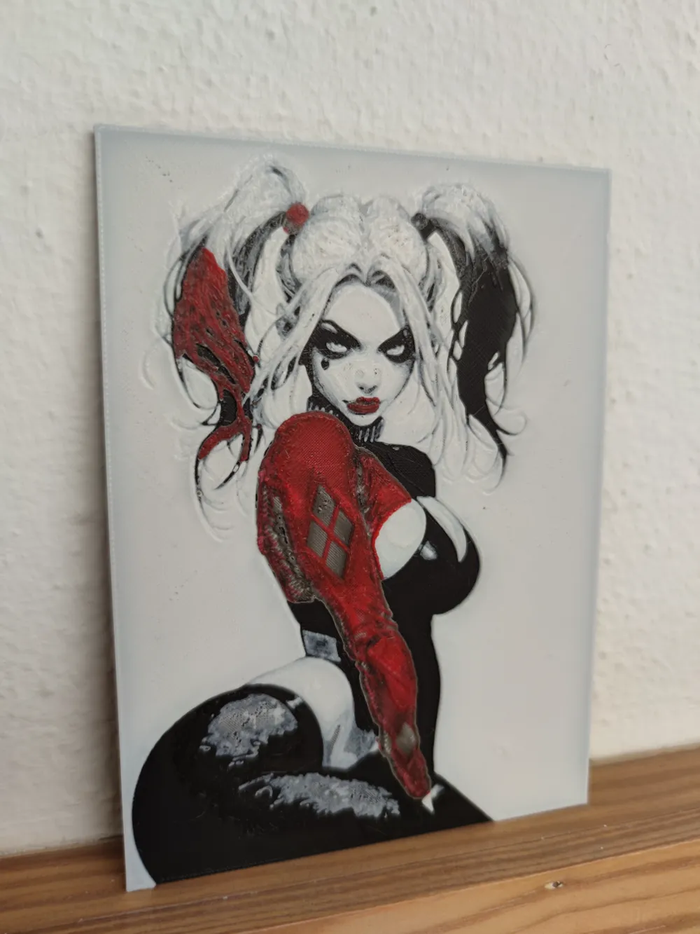 Hueforge Harley Quinn by Litolunar MakerWorld: Download Free 3D Models