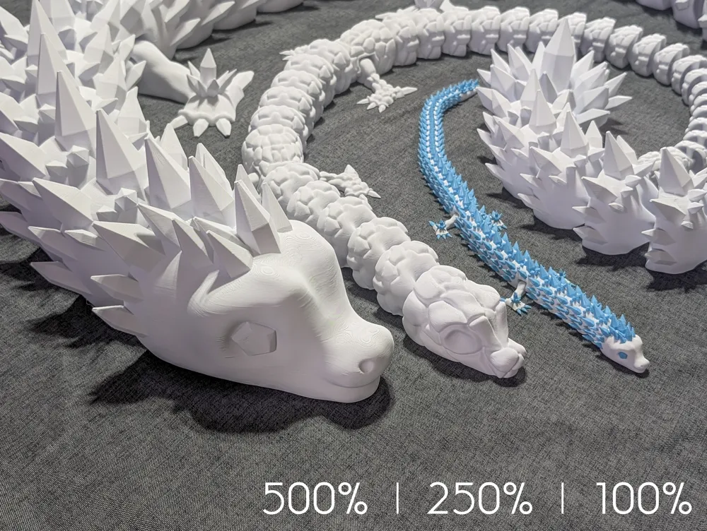 FlexiBuild Spine Dragon by phoenix3dmodelsMakerWorld: Download Free 3D ...