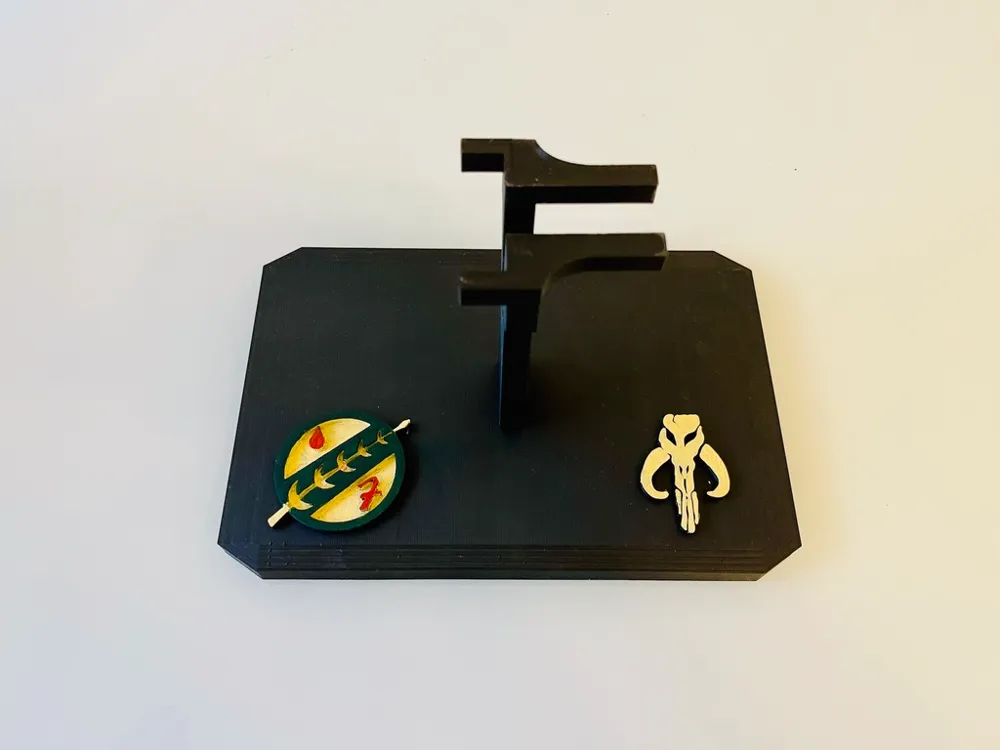 Boba Fett - EE3 Blaster Display Stand by fichtner.steven - MakerWorld