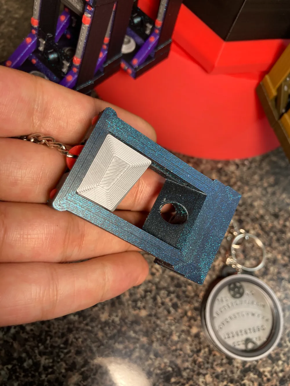 The Guillotine Keychain by xianten - MakerWorld