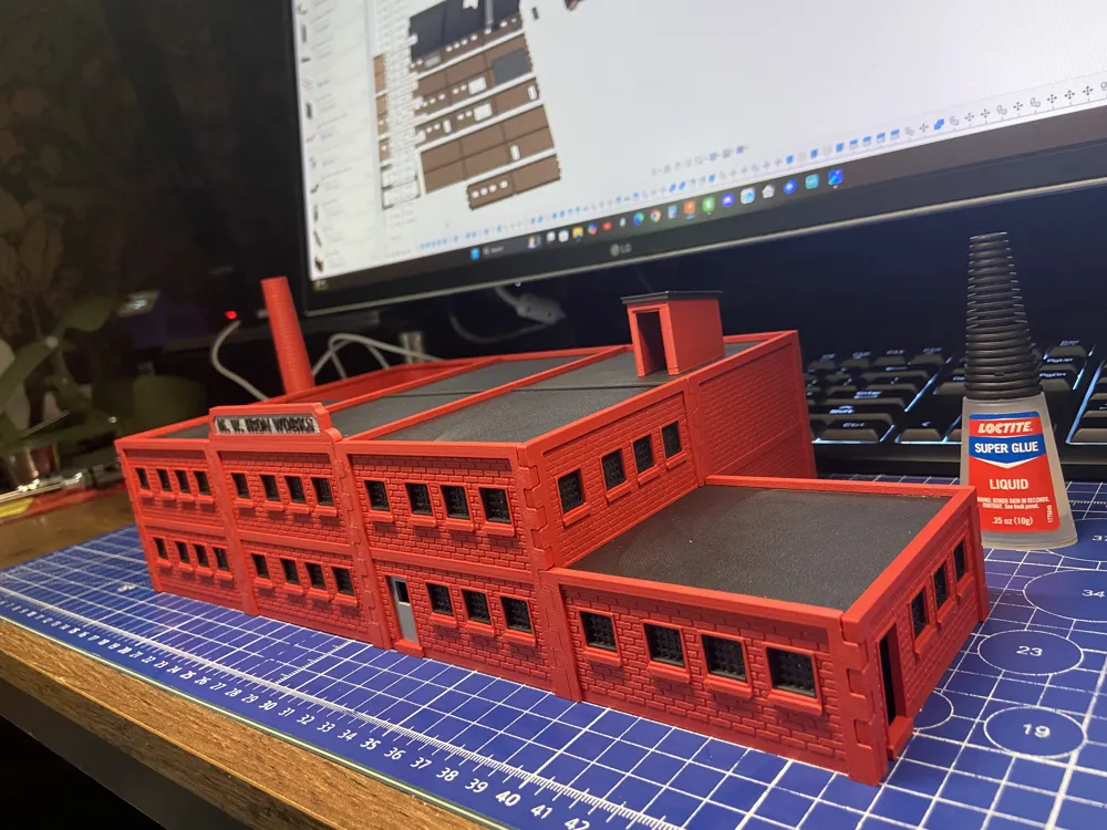 M. W. Iron Works - Free 3D Print Model - MakerWorld