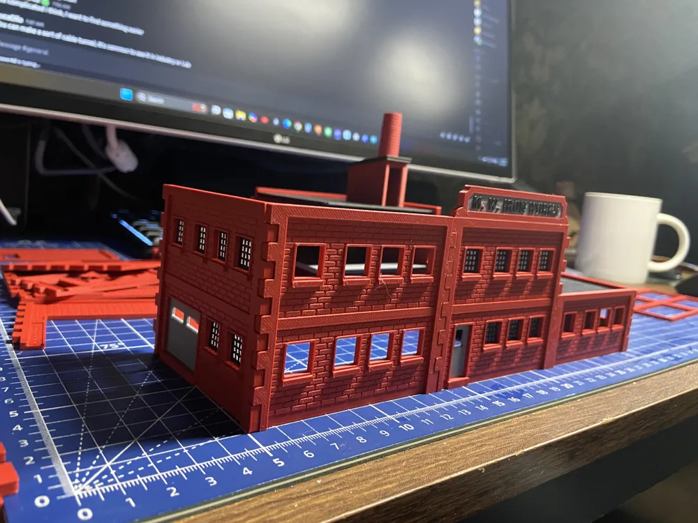 M. W. Iron Works - Free 3D Print Model - MakerWorld