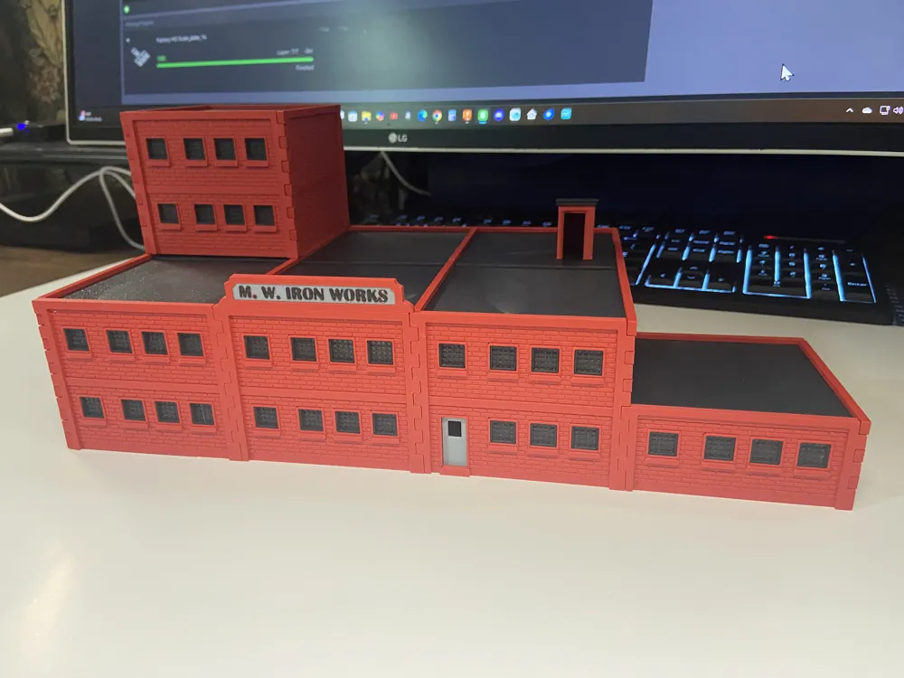 M. W. Iron Works - Free 3D Print Model - MakerWorld